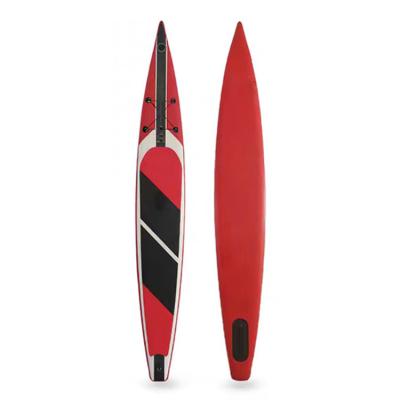 China competência vermelha da placa do Sup da pá de 3.81m*0.55m inflável para surfar à venda