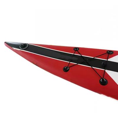 China competência vermelha da placa do Sup da pá de 3.81m*0.55m inflável para surfar à venda