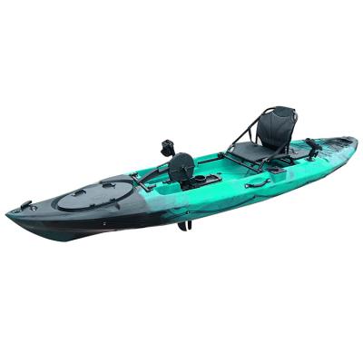 China Einzelne Personen-Fischen-Pedal fährt LLDPE-HDPE 180kgs Sit On Top Kayak Kayak zu verkaufen