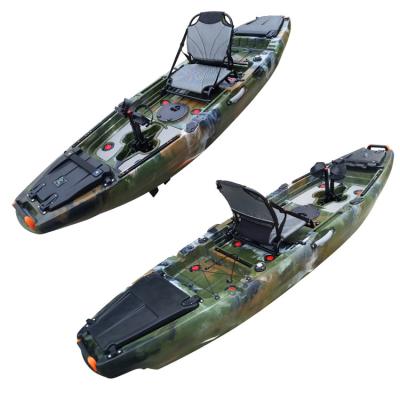 China HDPE LLDPE Enige Persoon Overzeese Visserijkajak met Pedaal 264 Pond Te koop