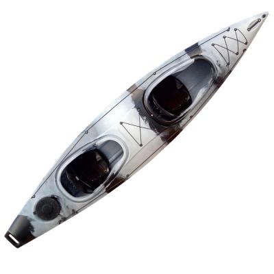 Cina Canoa di plastica della persona dell'imbarcazione a remi 2 di Sit In Angler Kayak LLDPE 617 libbre in vendita