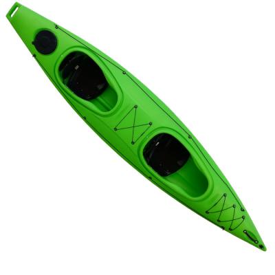 Cina Canoa di plastica della persona dell'imbarcazione a remi 2 di Sit In Angler Kayak LLDPE 617 libbre in vendita