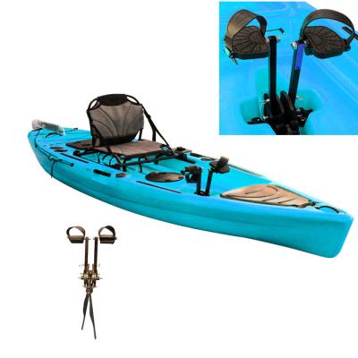 Cina Sistema di elica da pesca autentico di Sit On Top With Pedal del kajak dell'HDPE in vendita