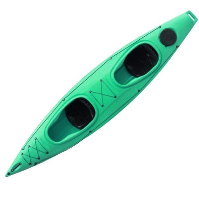 Cina Canoa in tandem di pesca dell'uomo di Sit In Kayak 2 con la pagaia in vendita
