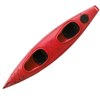 Cina Canoa in tandem di pesca dell'uomo di Sit In Kayak 2 con la pagaia in vendita