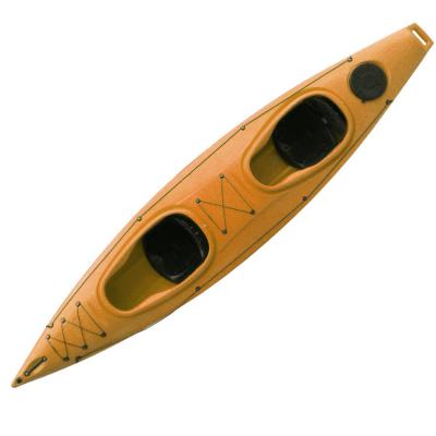 China Doppelter rudernder Fischerboot-Plastikkajak Sit In Kayaks Single Seats zu verkaufen