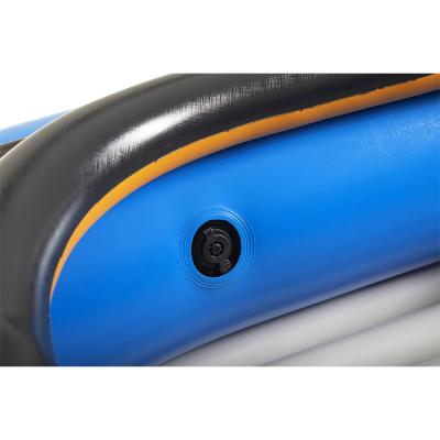China enfileiramento inflável do homem do caiaque um do PVC de 2.75m*0.81m que pesca o barco da canoa exterior à venda