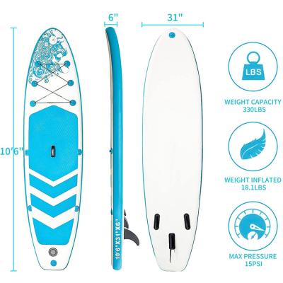 Cina L'avventura di visita gonfiabile del bordo del Sup 18LBS sta sul bordo di pagaia in vendita