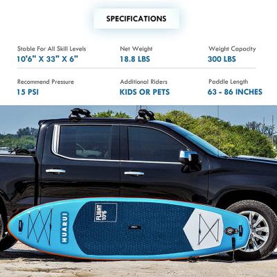 China O Sup inflável da capacidade 320LBS levanta-se a pá com EVA Deck antiderrapante à venda