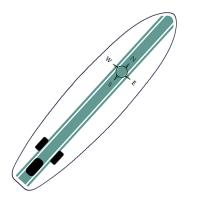 China Custom Inflatable Paddle Board Inflatable Paddle Board Standup Isup Inflatable Surfboard for sale