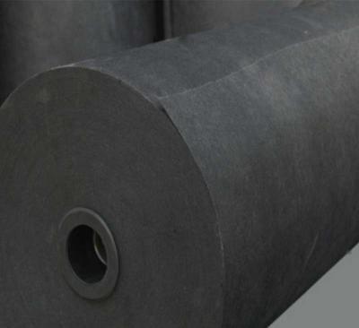 China 80g vuurvast niet Geweven Zwart Glasvezelweefsel for sale
