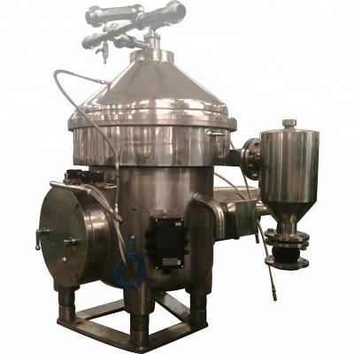 China Solid Content Less Than 05 Percent Milk And Cream Separator Voltage 220V Outline Dimension 1800x1200x1750mm Suitable For Dairy Processing for sale