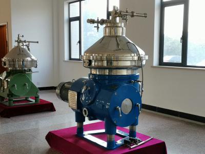China Stainless Steel Disc Stack Centrifuge , low loss Disc Bowl Centrifuge for sale