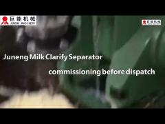 electric power milk water and dairy cream separator system with plc control