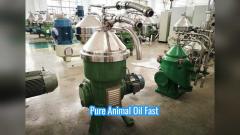 Animal Oil Separator 0.05 Mpa Solid Wall Design