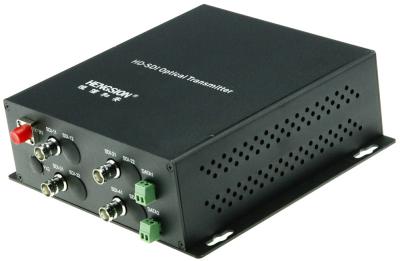 Cina 4 componente a fibra ottica 1310nm/1550nm del ricetrasmettitore del video HD sdi del canale al convertitore del hd di sdi in vendita