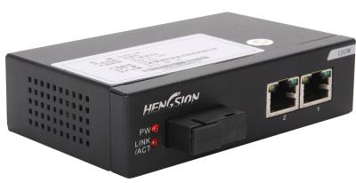 China Enterprise network switch 2 fast ethernet port and 1 fiber optic port Ethernet Switch 1Gbps for sale