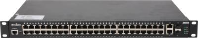 China 48 port 10/100M RJ45+4 1000Base SFP network switch for sale