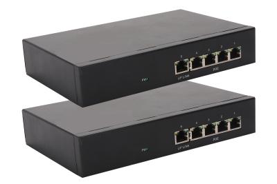 China Industrial Wall mount gigabit switch poe powered , 1Gbps 5 port gigabit poe switch for sale