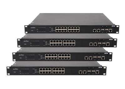 China 1000 Base - X SFP port POE powered network switch , 20 port ethernet Switch Unmanaged for sale