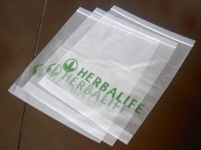 China zip lock bag, Clear plastic bag for sale