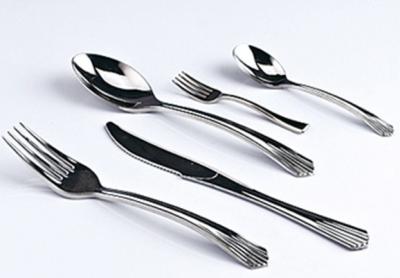 China plastic cutlery, disposable tableware, plastic silver cutlery for sale