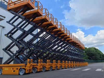 Cina L'uomo dell'ascensore dell'asta di forbici di Skyboom SSL-06DC solleva il certificato del CE di altezza di lavoro di 6.5m in vendita