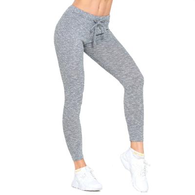 China Antibacterial Fashion Red Gray Womens Leggings Tights High Waist Yoga Standard Pants For Eco Frien Gaiters for sale