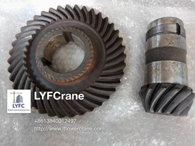 China JIANGLU tower crane bevel gear JL6516 QTZ160F for sale
