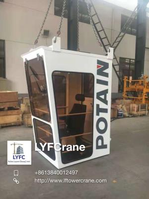 China tower crane cabin for potain yongmao SYM SCM Zoomlion tower crane for sale