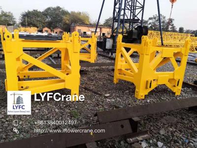 China SCM tower crane D120 slewing turn table inner climbing mast potain yongmao SYM for sale
