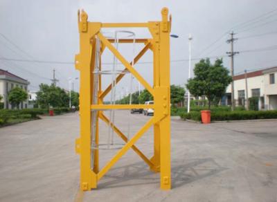 China HOT SALE potain tower crane mast section model L46A1, L46C, L46D for MC120B, MC170C for sale