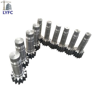 China potain tower crane planet gear , pinion for slewing gearbox reducer for sale