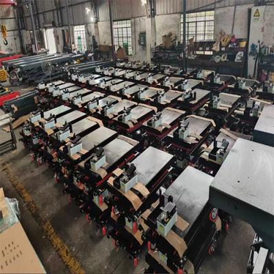 China New Energy EV Battery Lift Platform 500kg Air Operated Hydraulic Scissor Lift Table for sale