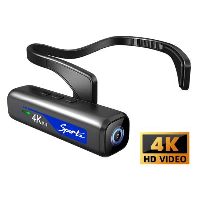 China Wifi Headset 4K Camera Sport Action Camera Mini Wearable Camera Support Wifi Multi-Frame Video Recording for sale