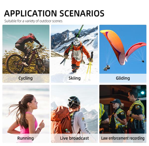 Quality Wifi Headset 4K Camera Sport Action Camera Mini Wearable Camera Support Wifi for sale