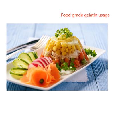 Cina ISO Food Grade 280 Bloom Cattle Gelatin In Confectionary Industry in vendita