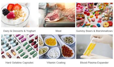 中国 White Color Mild Gelatin Thickener 1 Lb Net Weight 販売のため