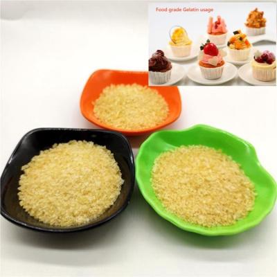Cina Polvere di gelatina di carne bovina al 90% di proteine 100% Pass 60 Mesh Particle Size in vendita
