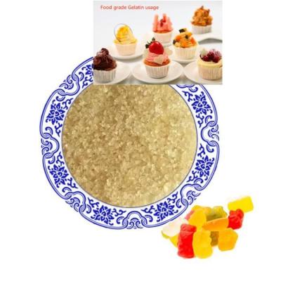 Cina 24 mesi scadenza Halal gelatina in polvere 25 kg sacchetto imballaggio in vendita