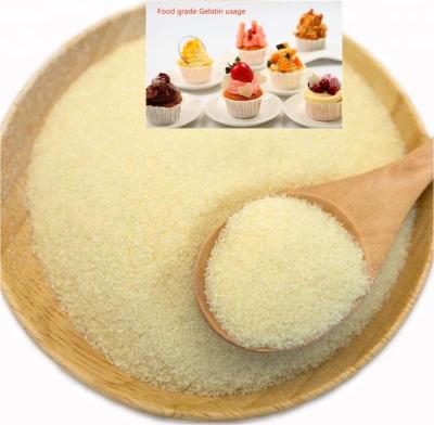 Cina Polvere di gelatina naturale inodore e commestibile Halal Iso certificata in vendita