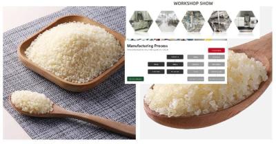 Cina Gelatina per bovini alimentari con basso contenuto di metalli pesanti e pH 6,0-7.0 in vendita
