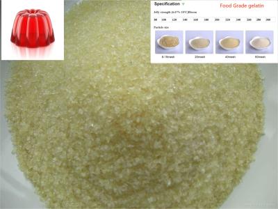 Cina Basso contenuto di cenere Gelatina alimentata da erba Alta resistenza al gel in vendita