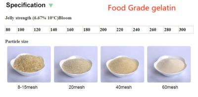 Cina ≤ 10 ppm Metalli pesanti Gelatina non commestibile Ph 5.0-7.0 Salmonella negativa in vendita