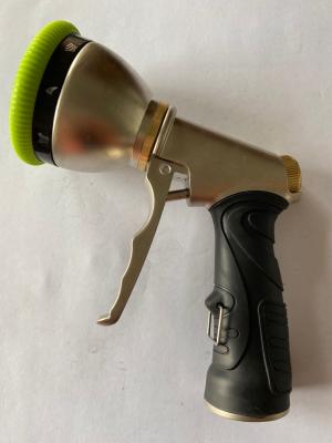 Cina Pistola a spruzzo del tubo flessibile di giardino del metallo di 10 Antivari in vendita
