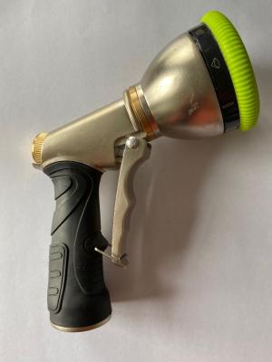 Cina Pistola a spruzzo del tubo flessibile di giardino del metallo di 10 Antivari in vendita