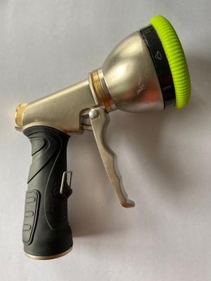 Cina Pistola a spruzzo del tubo flessibile di giardino del metallo di 10 Antivari in vendita