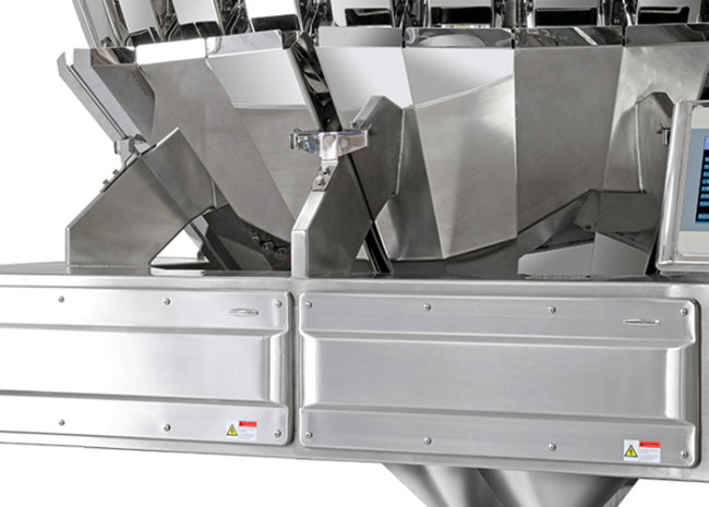 SUS304 Biscuit Packing Machine with PLC control system