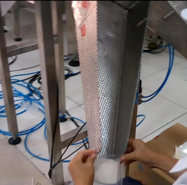 5000g Hopper Multihead Weigher Packing Machine - Front View