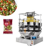 China Salad 14 Head Multihead Weigher Configurable Vertical Packaging Machine for sale